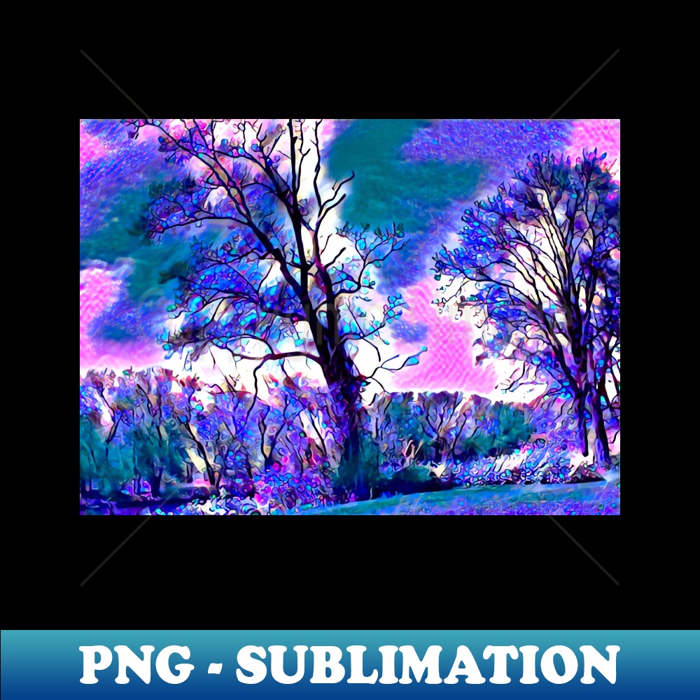 Violet Trees - PNG Sublimation Digital Download - Unleash Yo | Inspire ...