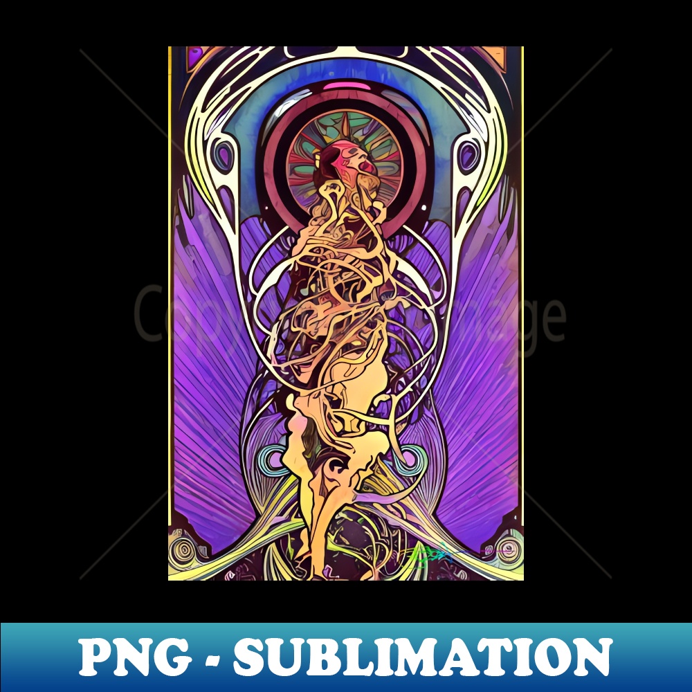 Trippy Psychonaut Surrealism 27 - Modern Sublimation PNG Fil | Inspire ...