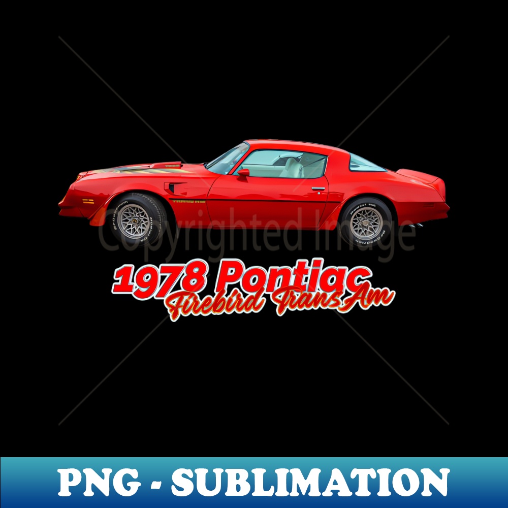 1978 Pontiac Firebird Trans Am - PNG Transparent Digital Dow - Inspire ...