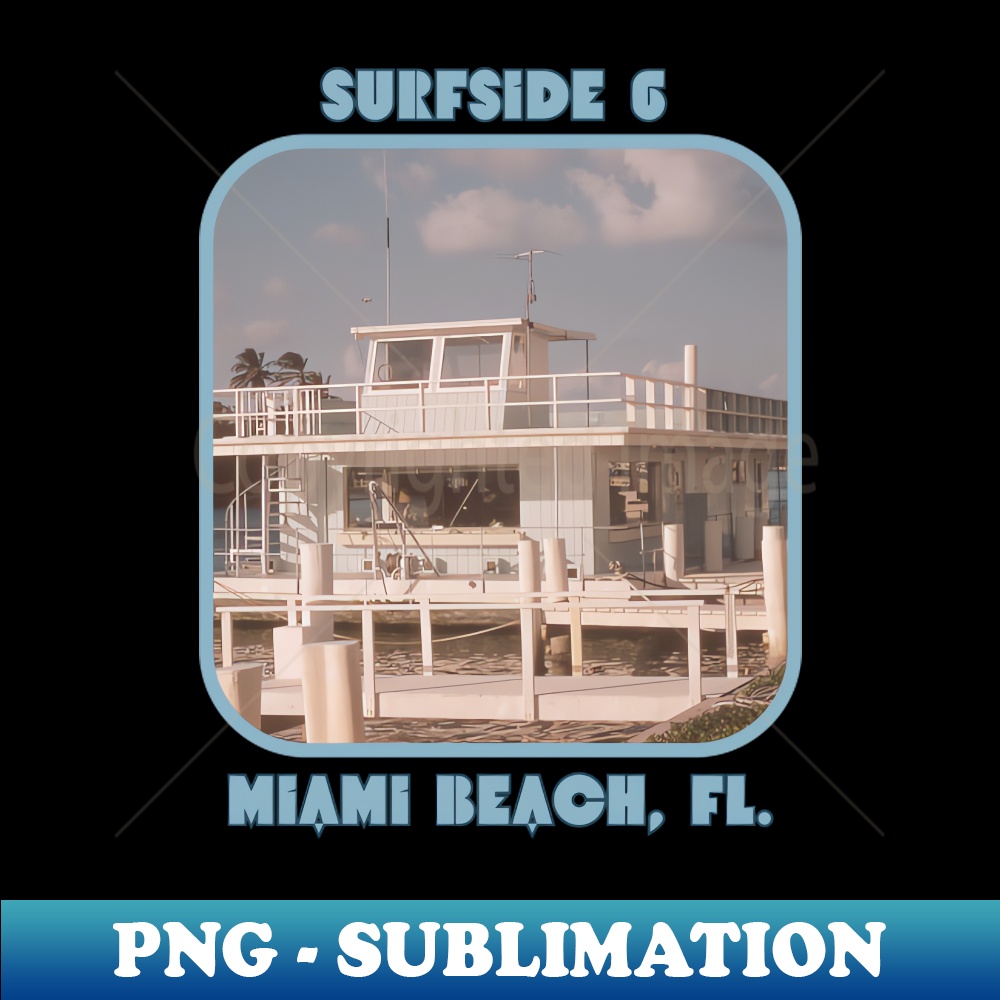 Retro Photo Surfside 6 Miami Beach - High-Quality PNG Sublim | Inspire ...