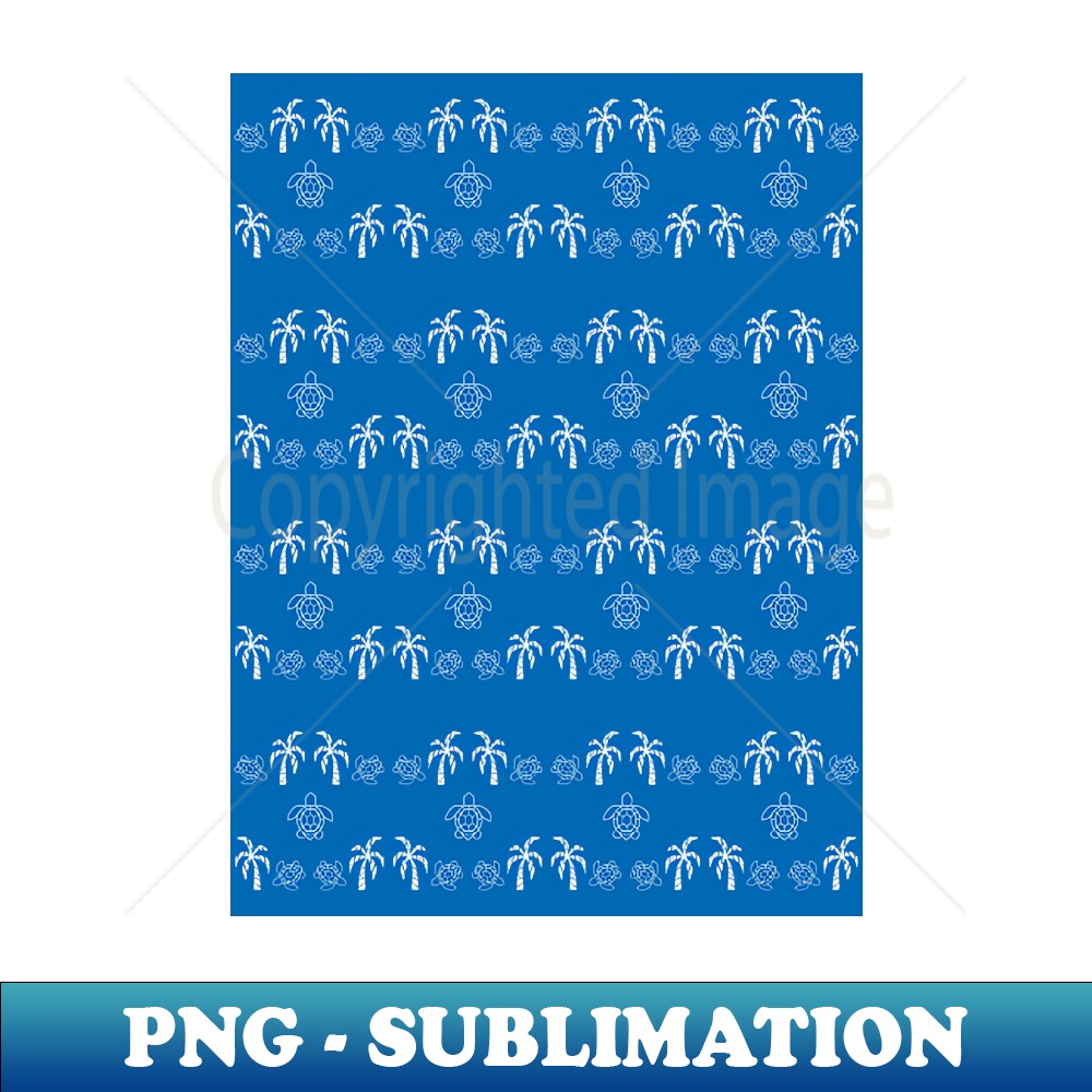 BLUE Tropical Sea Turtle Love - Special Edition Sublimation | Inspire ...