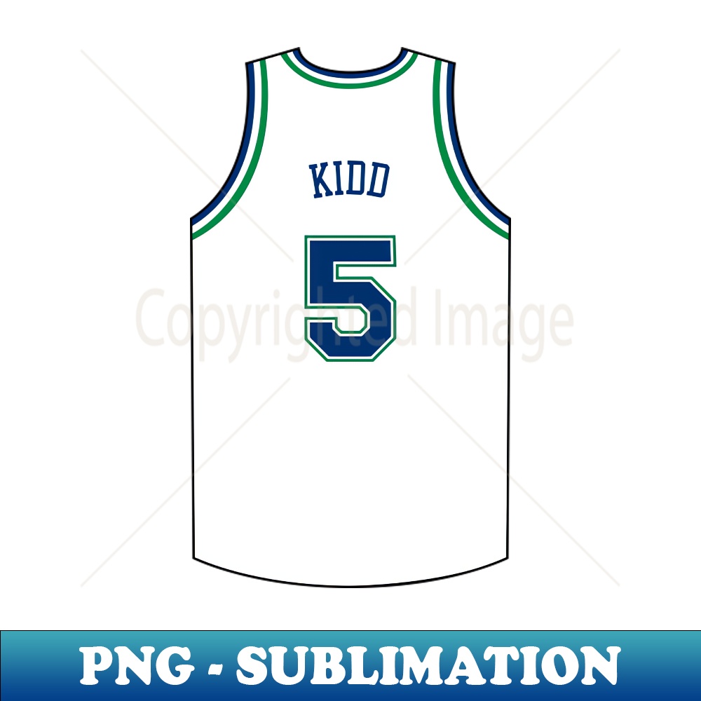 Jason Kidd Dallas Jersey Qiangy - High-Resolution PNG Sublim | Inspire Uplift