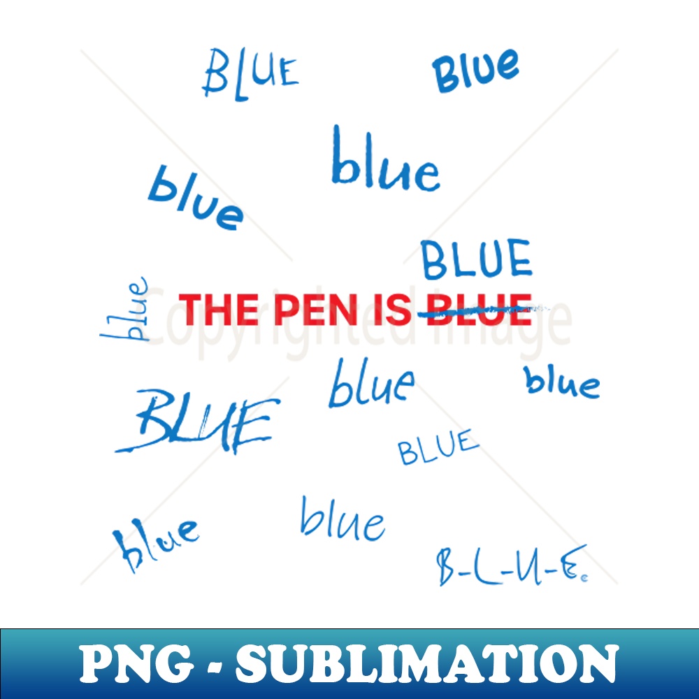 The Pen Is Blue - Premium Sublimation Digital Download - Tra | Inspire ...