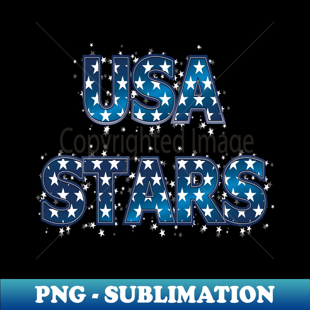 USA Stars - PNG Transparent Sublimation Design - Enhance You | Inspire ...