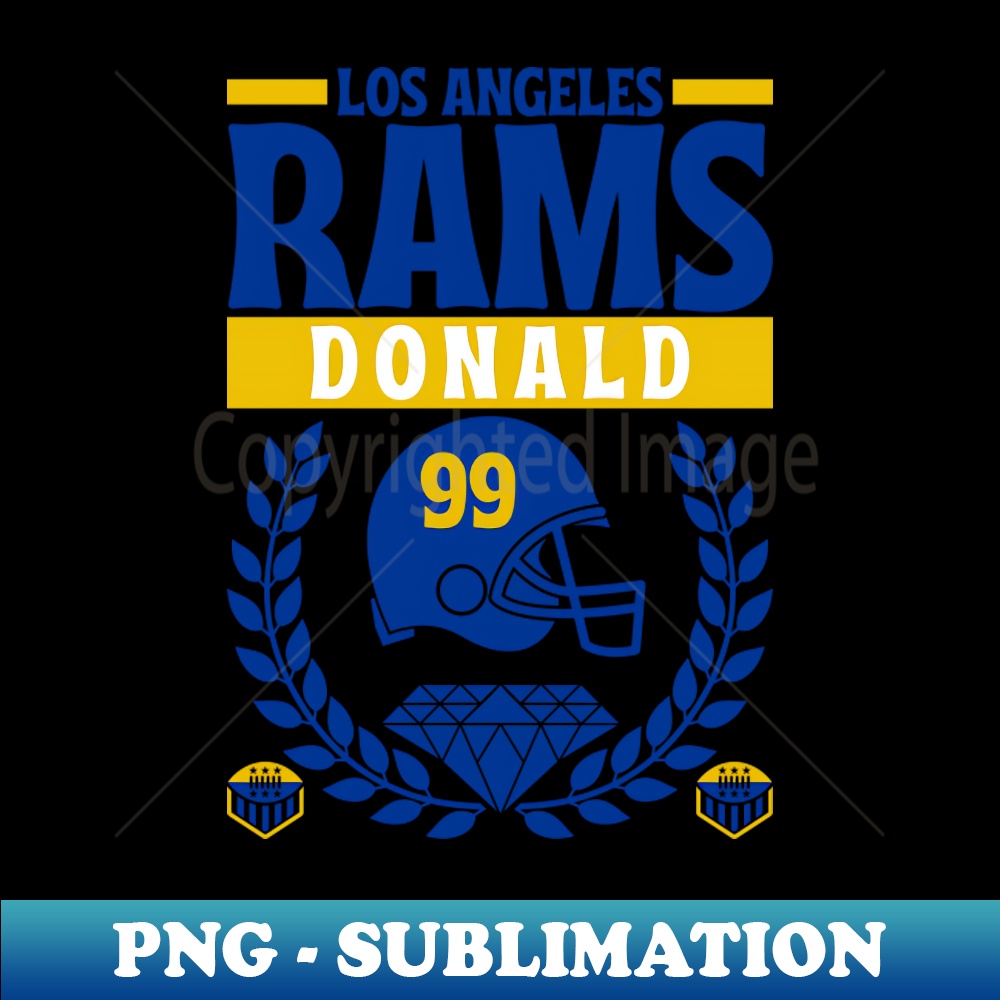 Los Angeles Rams Donald 99 Edition 2 - PNG Transparent Subli | Inspire ...
