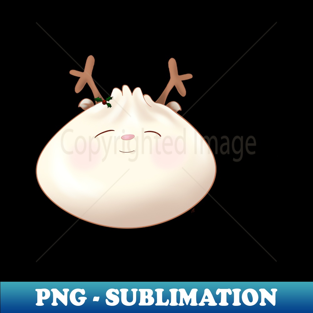 Reindeer Holiday Holly Bao - Creative Sublimation PNG Downlo | Inspire ...