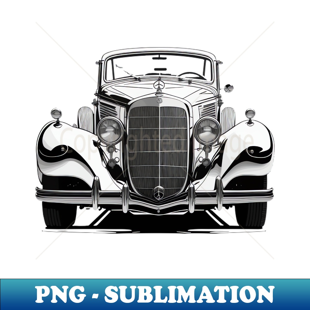 Mercedes benz 540k roadster - Premium PNG Sublimation File - | Inspire ...