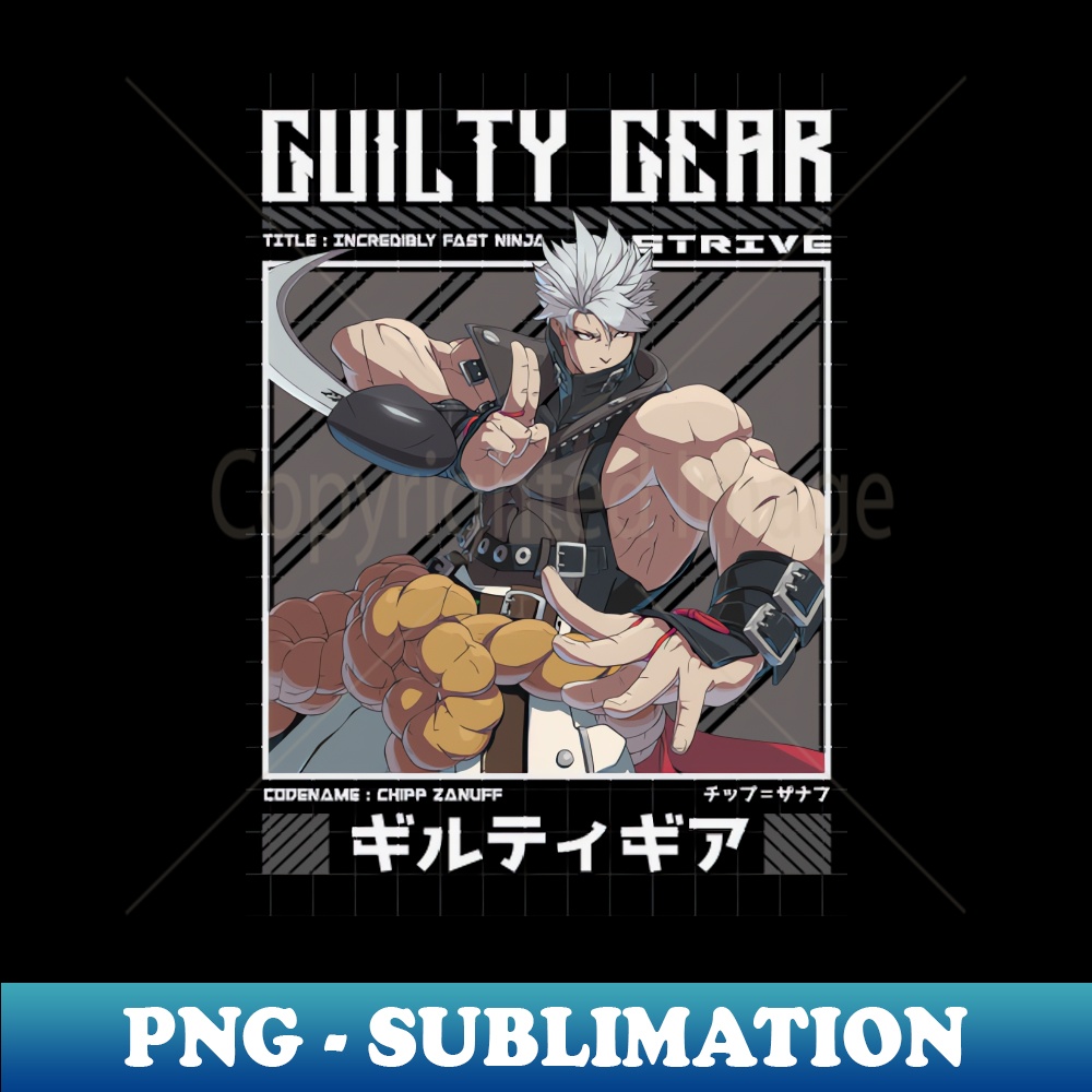Chipp Zanuff - Guilty Gear Strive - High-Quality PNG Sublima | Inspire ...