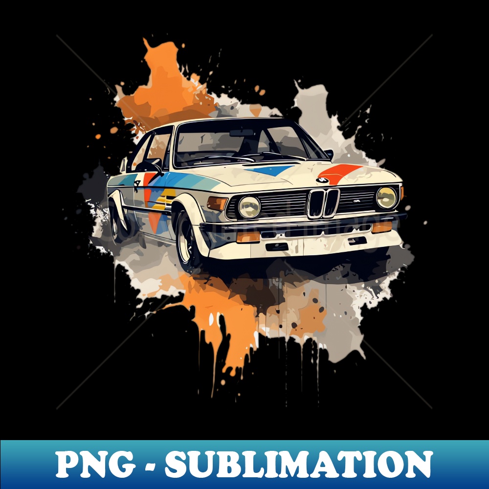 Bmw Racing Car - Artistic Sublimation Digital File - Perfect | Inspire ...