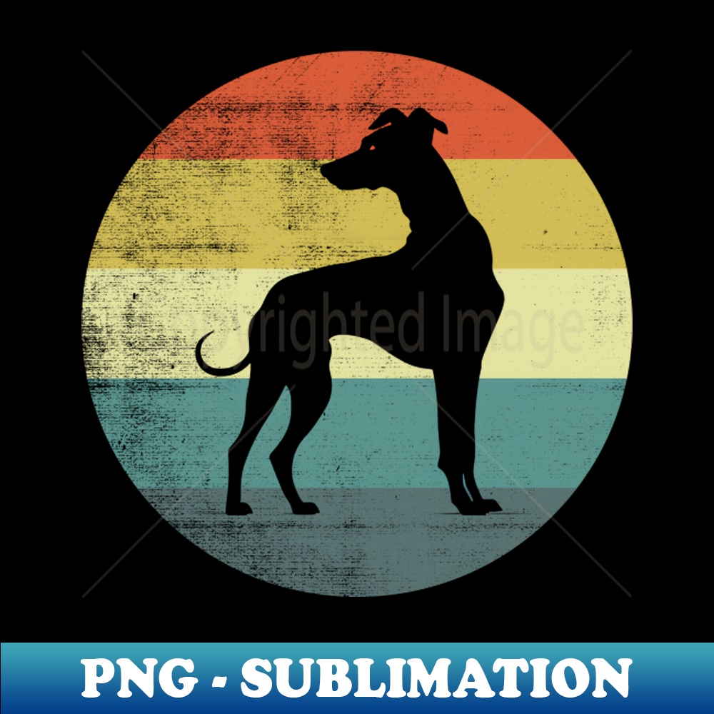 Retro Style Vintage Design Italian Greyhound Dog - High-Qual | Inspire ...