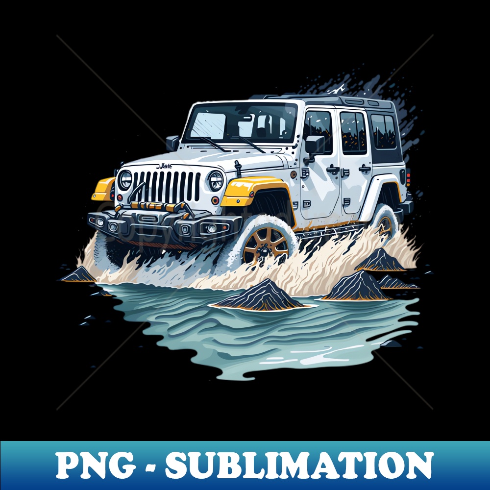 Jeep Wrangler Rubicon - Instant Sublimation Digital Download | Inspire ...