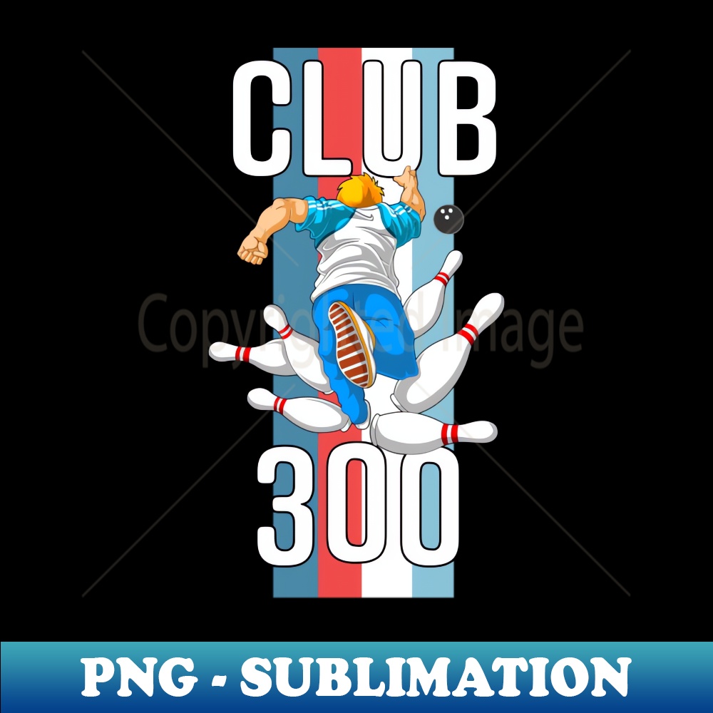 Bowling Club 300 Gift For Bowling Coach - Trendy Sublimation | Inspire ...