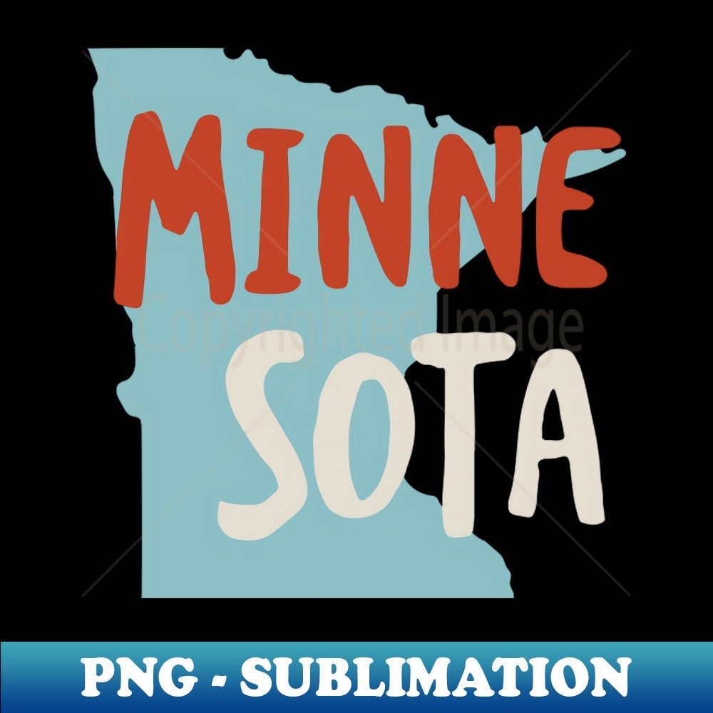 State of Minnesota - Exclusive Sublimation Digital File - Pe | Inspire ...