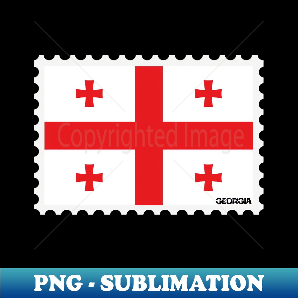 Georgia Stamp Flag - Postage Stamps Collection - Premium Sub | Inspire ...