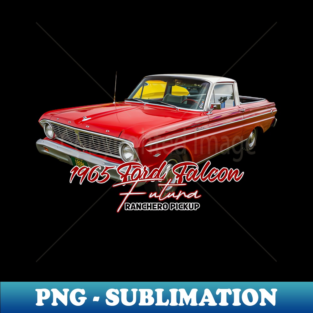 1965 Ford Falcon Ranchero Pickup - High-Resolution PNG Subli - Inspire Uplift