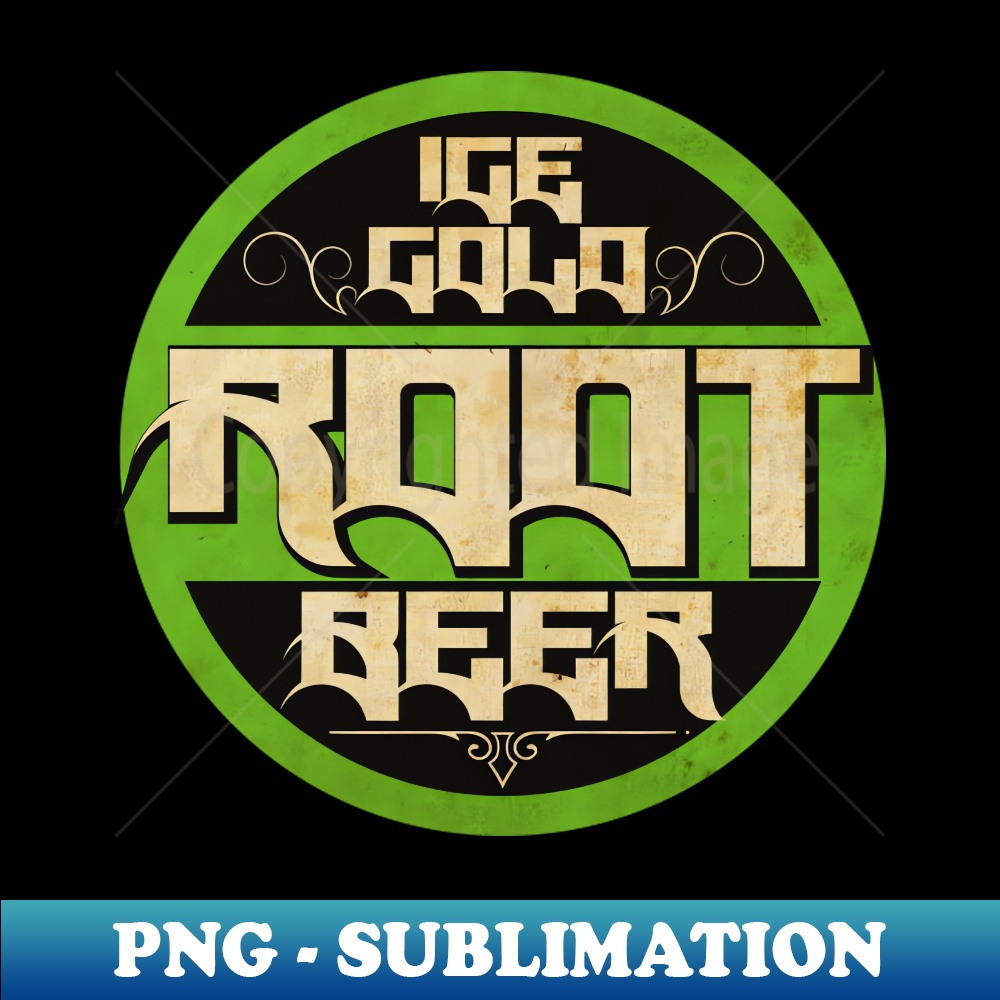 Vintage Green Root Beer - Signature Sublimation PNG File - P | Inspire ...