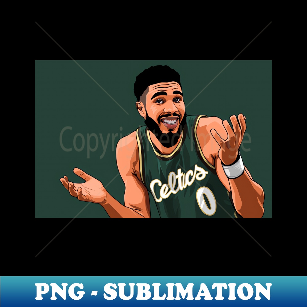 Jayson Tatum - PNG Transparent Digital Download File for Sub | Inspire ...