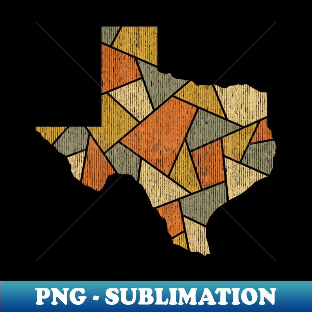 Texas Mosaic - Big Bend - Artistic Sublimation Digital File | Inspire ...