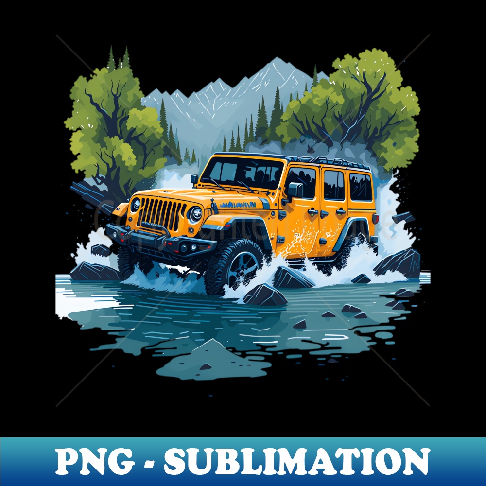 Jeep Wrangler Rubicon - Digital Sublimation Download File - | Inspire ...