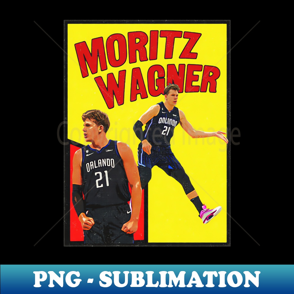 Moritz Wagner basketball Poster Style - Exclusive PNG Sublim | Inspire ...