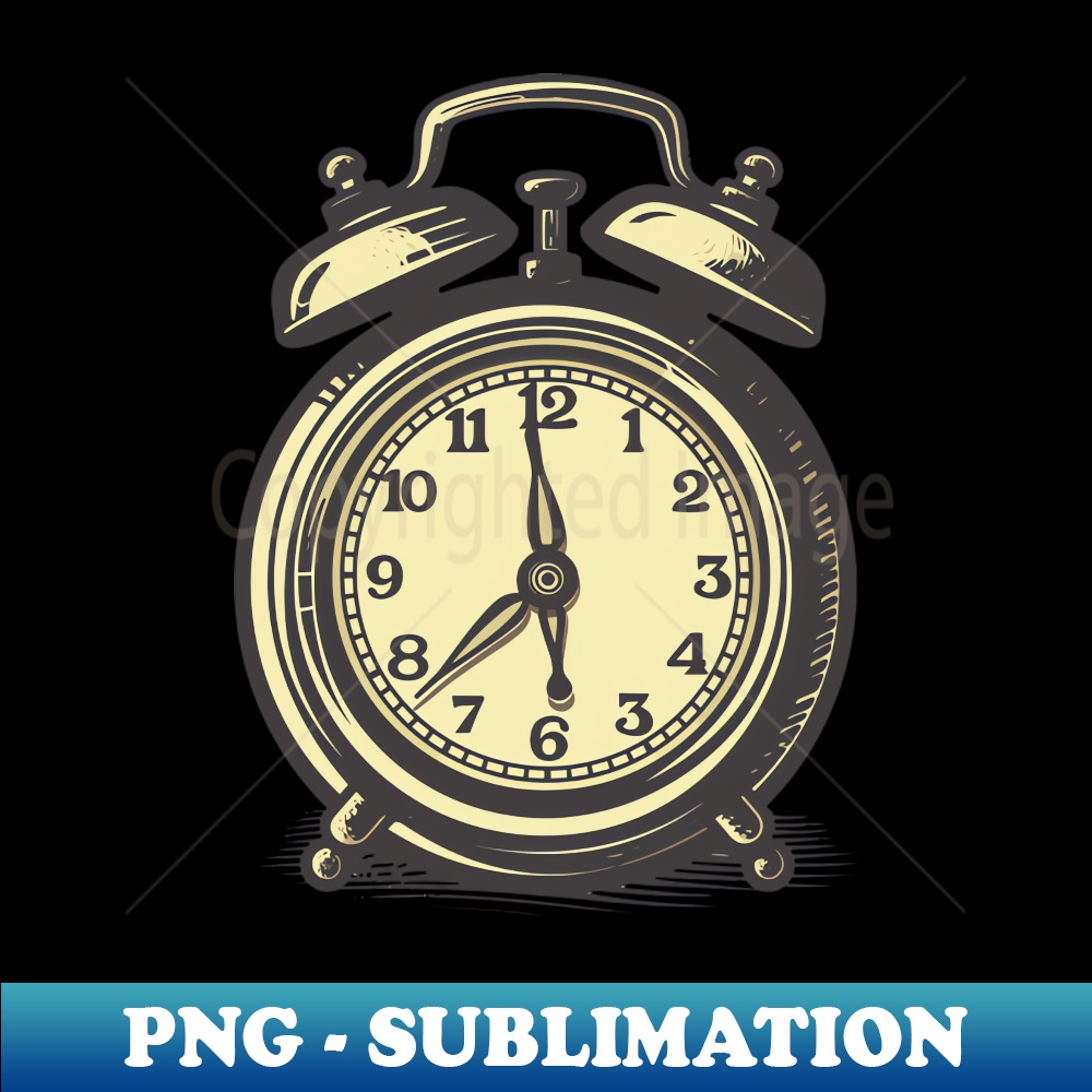 Alarm Clock - Aesthetic Sublimation Digital File - Boost You | Inspire ...