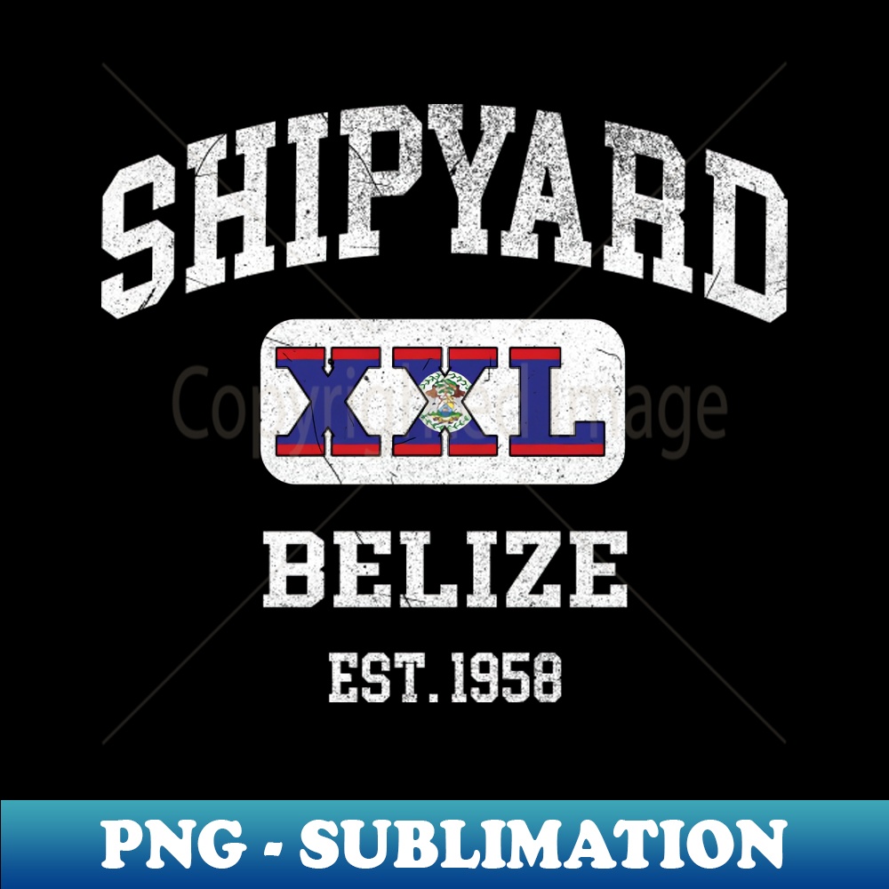 Shipyard Belize - XXL Athletic design - High-Resolution PNG - Inspire ...