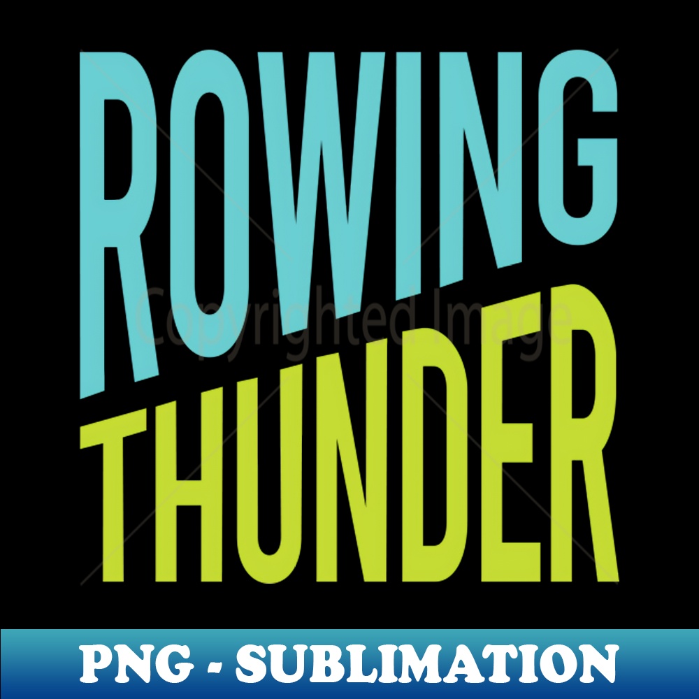 Crew Rowing Thunder - Instant Sublimation Digital Download - | Inspire ...