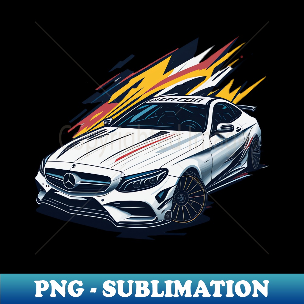 Mercedes c300 - Signature Sublimation PNG File - Unleash You | Inspire ...