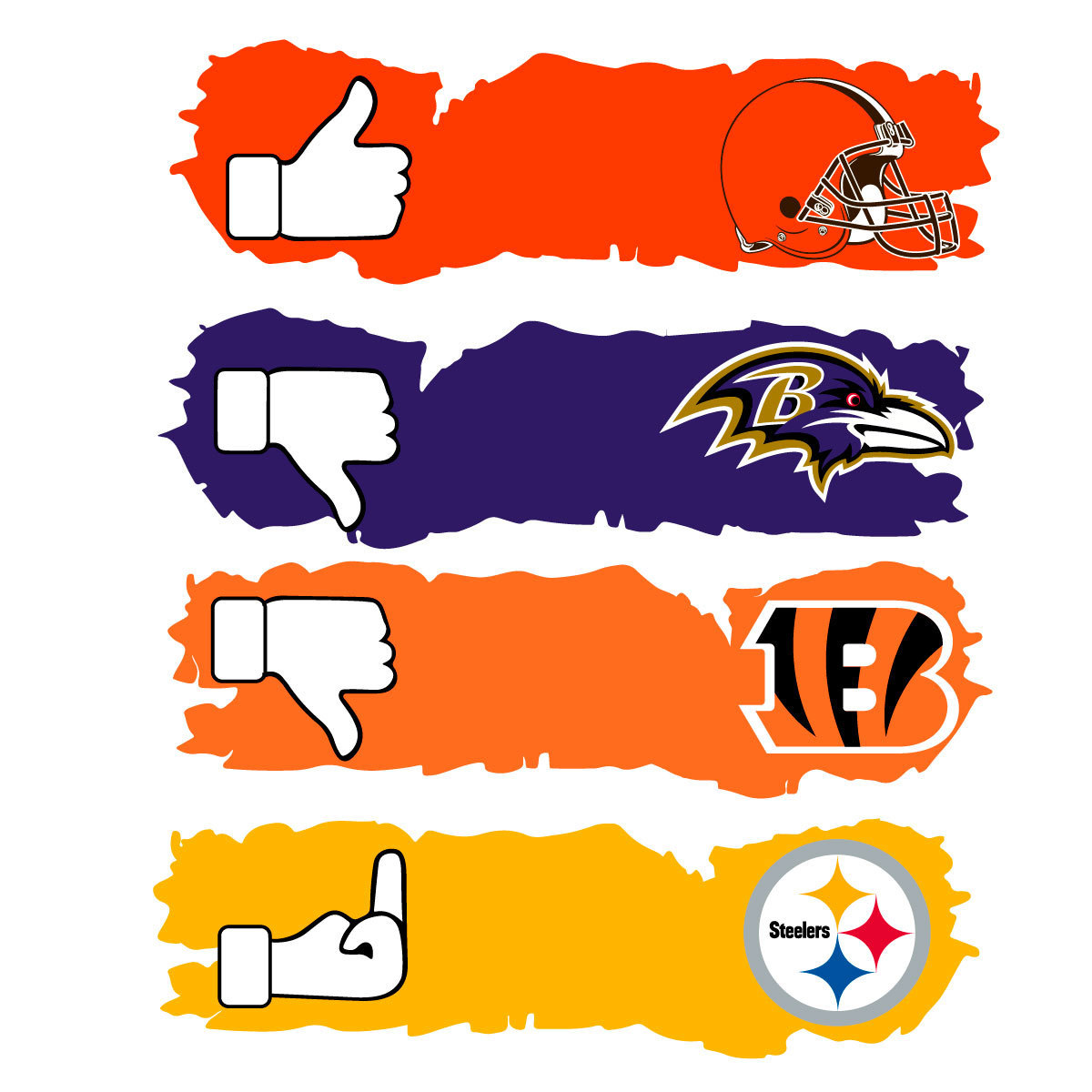 Emotions Like NFL Team Svg | Inspire Uplift