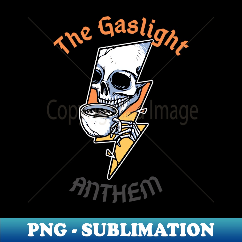 The Gaslight Anthem and Coffee - Premium PNG Sublimation Fil - Inspire ...