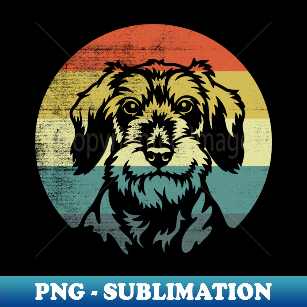 Retro Style Vintage Design Miniature Schnauzer Dog - Signatu - Inspire ...