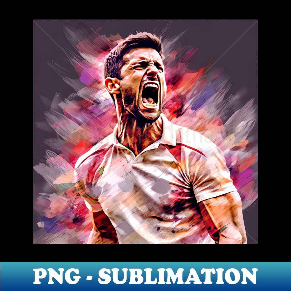 Novak Djokovic - art 12 - PNG Transparent Sublimation File - - Inspire ...