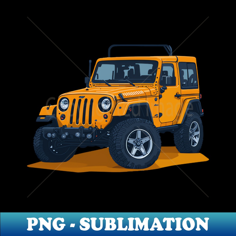 Jeep Wrangler - Modern Sublimation PNG File - Defying the No - Inspire ...