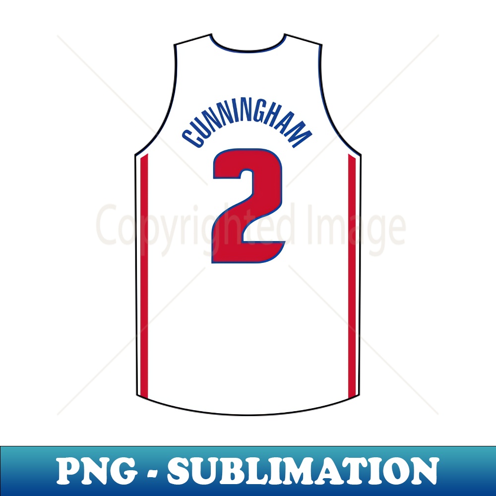 Cade Cunningham Detroit Jersey Qiangy - Digital Sublimation | Inspire ...