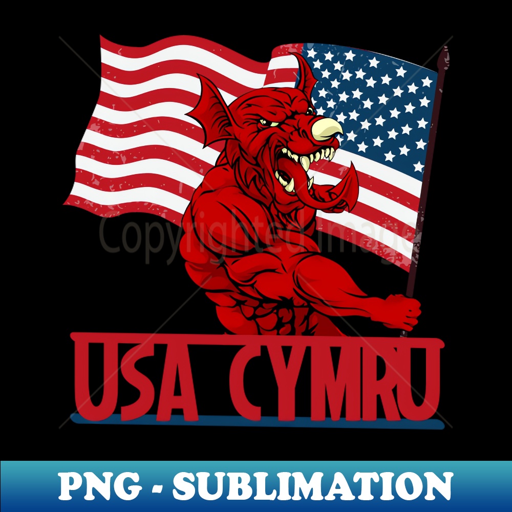 Born in the USA Welsh Roots - Trendy Sublimation Digital Dow - Inspire ...