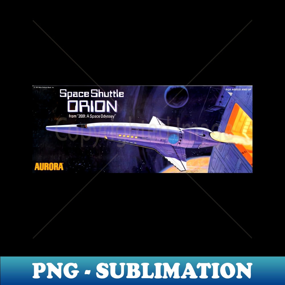 Vintage Aurora Model KIt Box Art - Orion Space Clipper 2001 | Inspire ...