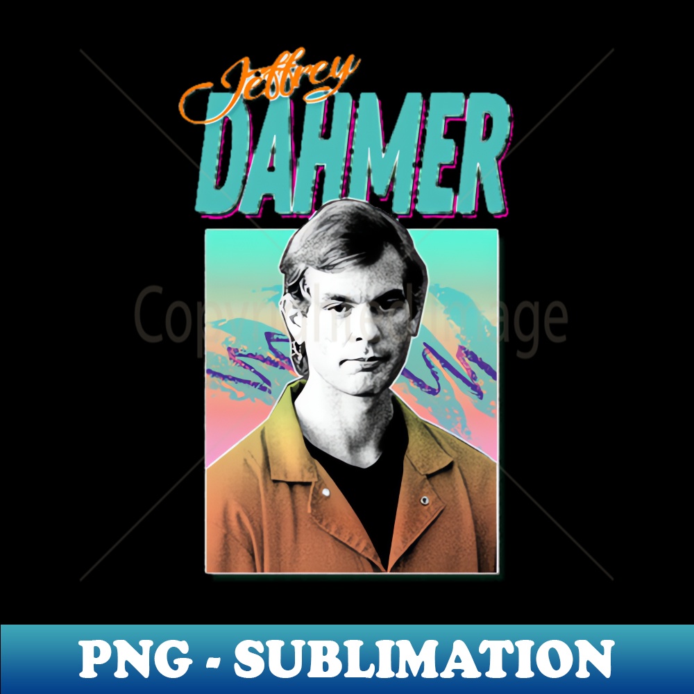 Jeffrey Dahmer 90s Styled Retro Graphic Design - Professiona - Inspire ...