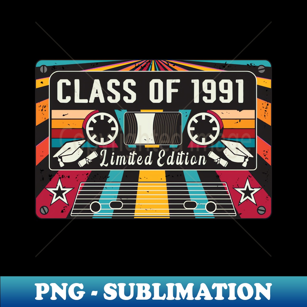 Retro Class of 1991 graduation - Special Edition Sublimation | Inspire ...
