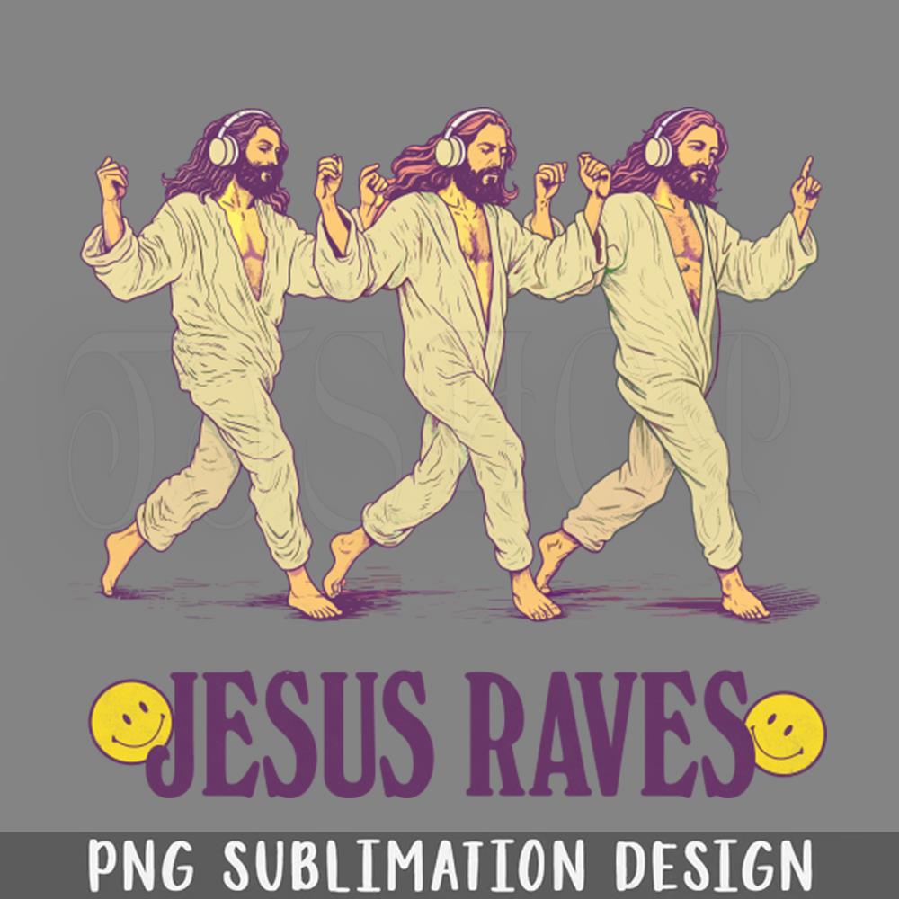Jesus Raves PNG Download | Inspire Uplift