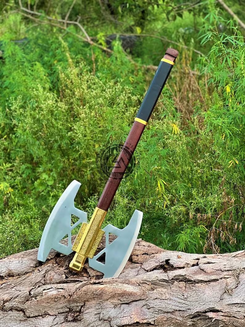 Hand Forged Gimli Replica Battle Axe WITH SHEATH From Lord o - Inspire ...
