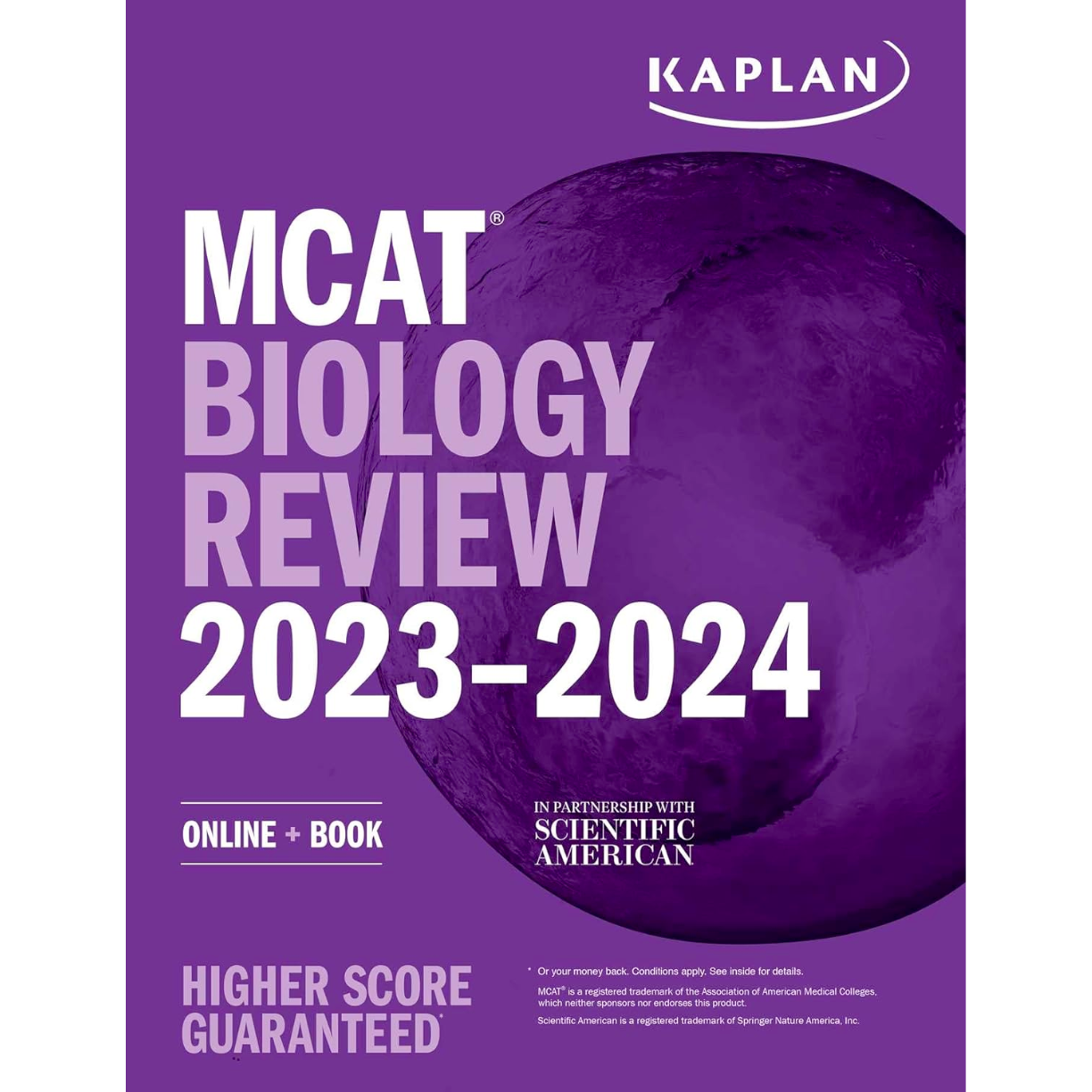 MCAT Biology Review 2023-2024: Online & Book (Kaplan Test Pr | Inspire ...