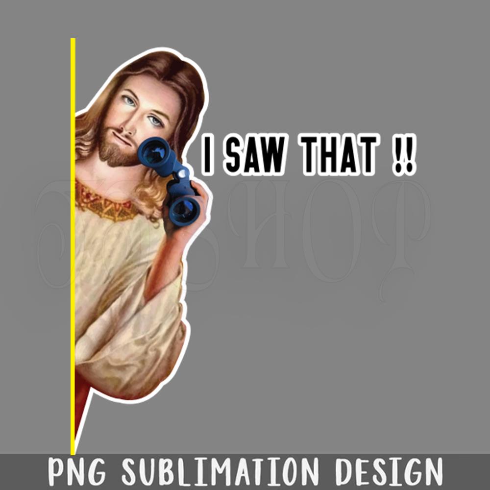 Jesus I Saw That PNG Download | Inspire Uplift