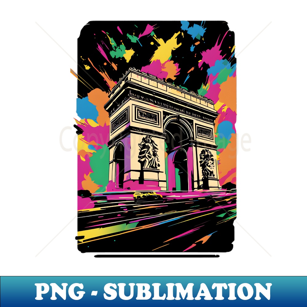Paris France Arc de Triomphe Abstract Designer - Modern Subl | Inspire ...