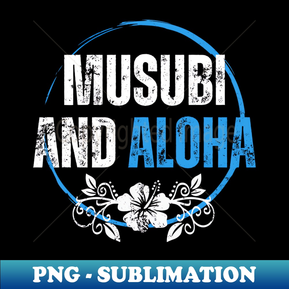 musubi and aloha - PNG Transparent Digital Download File for | Inspire ...