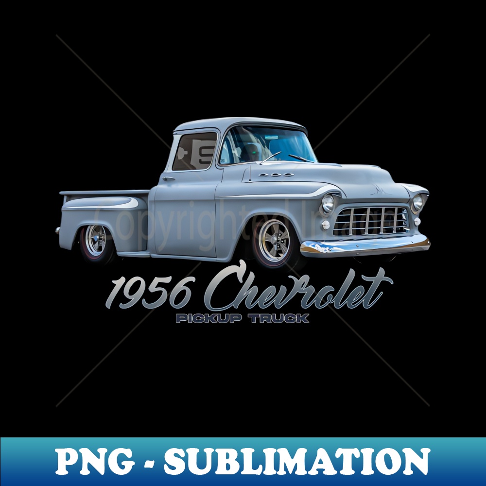 1956 Chevrolet Pickup Truck - PNG Transparent Sublimation De | Inspire ...