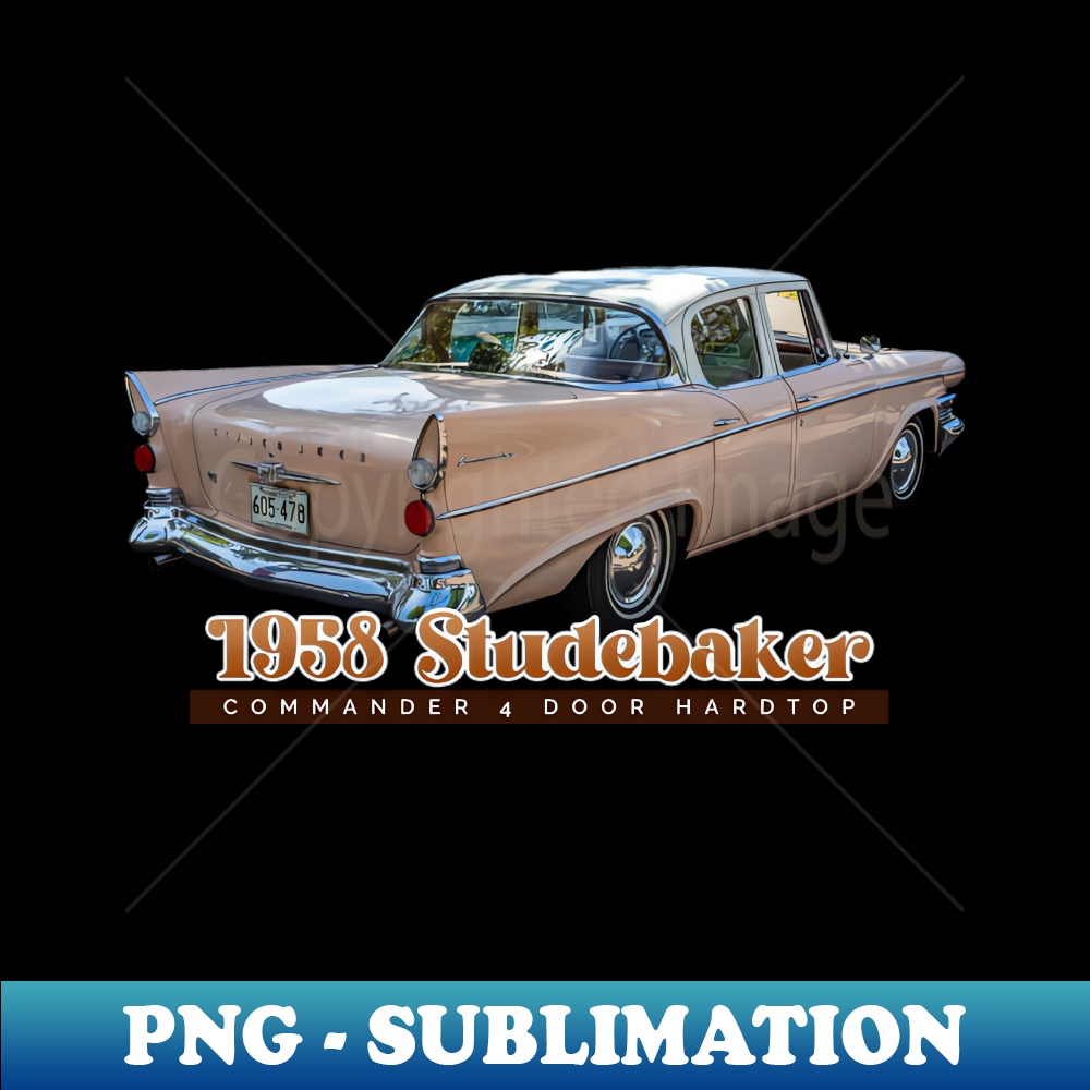 1958 Studebaker Commander 4 Door Hardtop - PNG Transparent S | Inspire ...