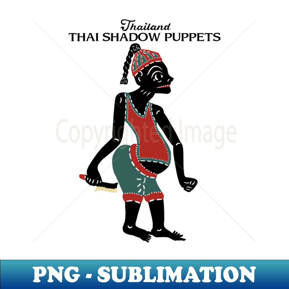 Thai Shadow Puppet - Vintage Sublimation PNG Download - Unlo | Inspire ...