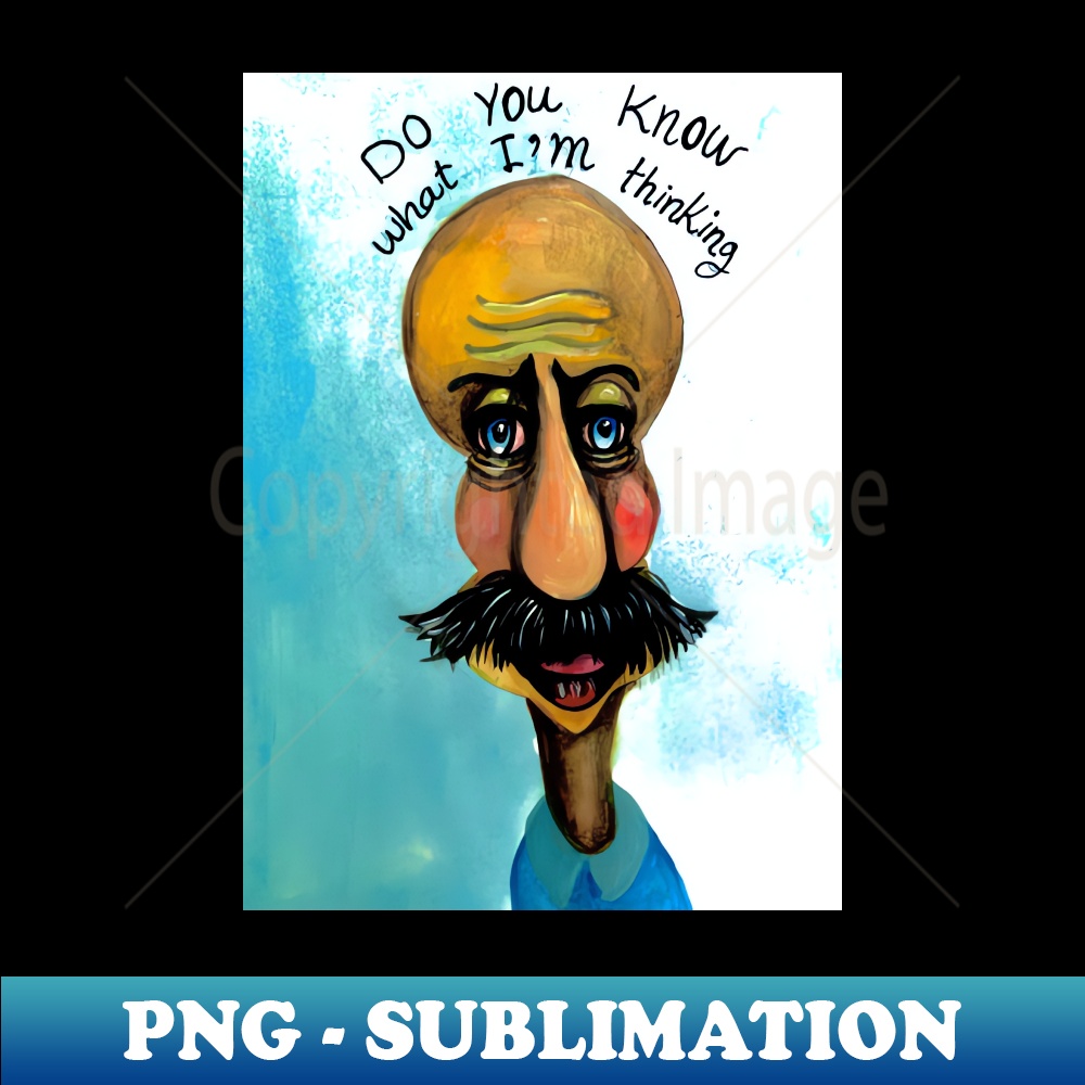 Mustache man - Unique Sublimation PNG Download - Spice Up Yo | Inspire ...