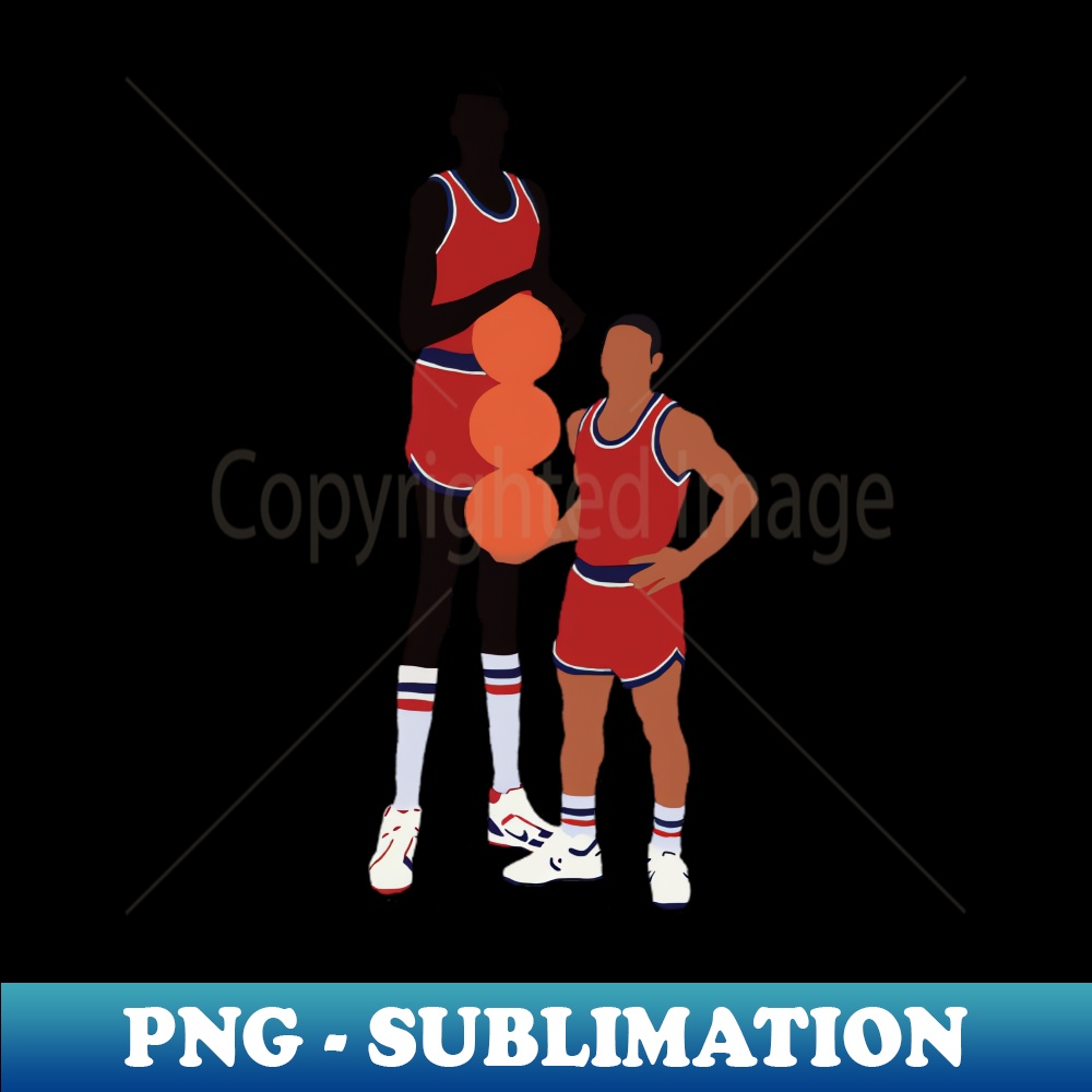 Manute Bol and Muggsy Bogues - Special Edition Sublimation P | Inspire ...