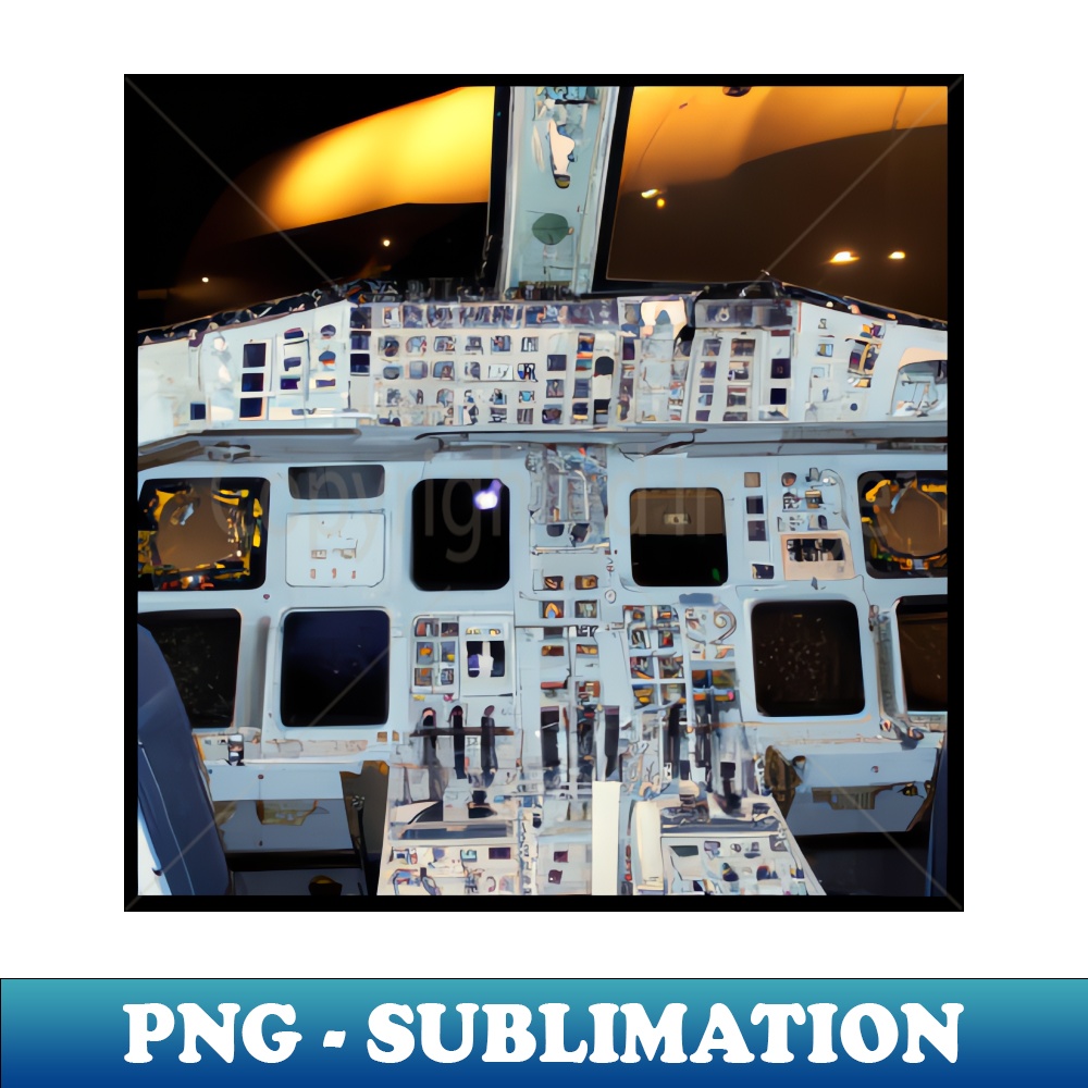 Space Shuttle Cockpit - Instant PNG Sublimation Download - V | Inspire ...